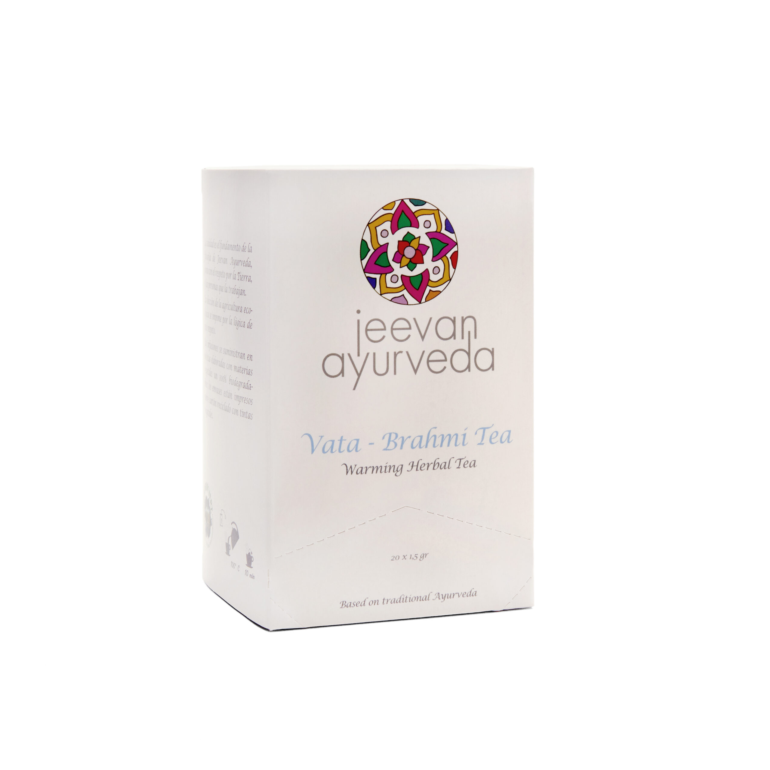 Vata Brahmi Tea – Eco Cert – Jeevan Ayurveda